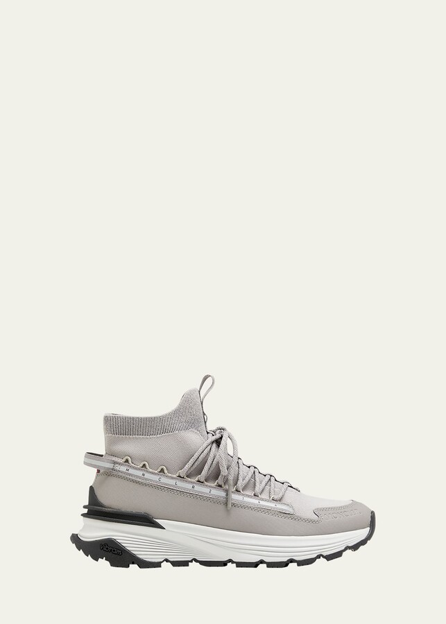 Moncler Men's Knit High-Top Runner Sneakers - ShopStyle