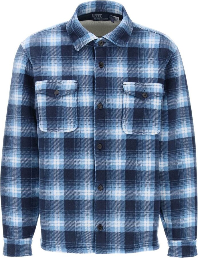 Polo Ralph Lauren check overshirt - ShopStyle Jackets
