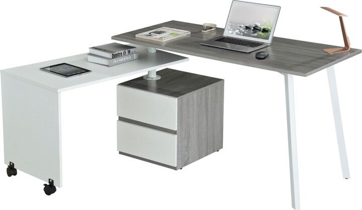 Simplie Fun Rotating Multi-Positional Modern Desk - ShopStyle