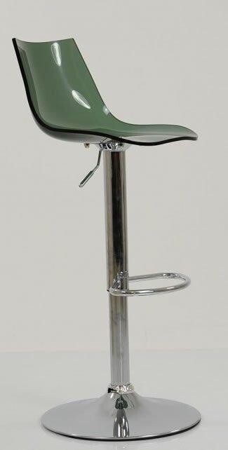 netfurniture Haley Smoked Acrylic Perspex Breakfast Bar Stool Height ...