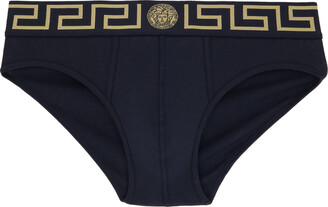 Versace Greca border briefs - ShopStyle