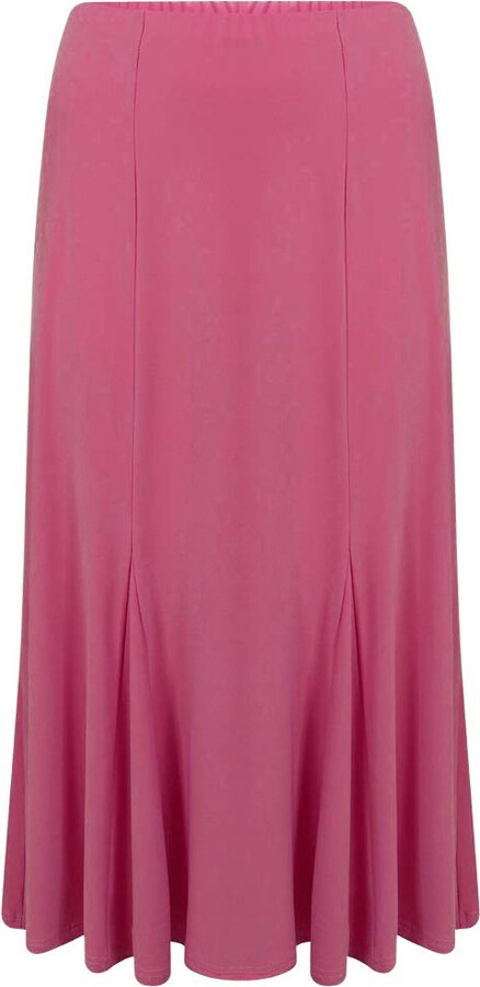 RPEAL Women Ladies Long Maxi ITY Skirt Plus Sizes 18-20 to 30-32 ...