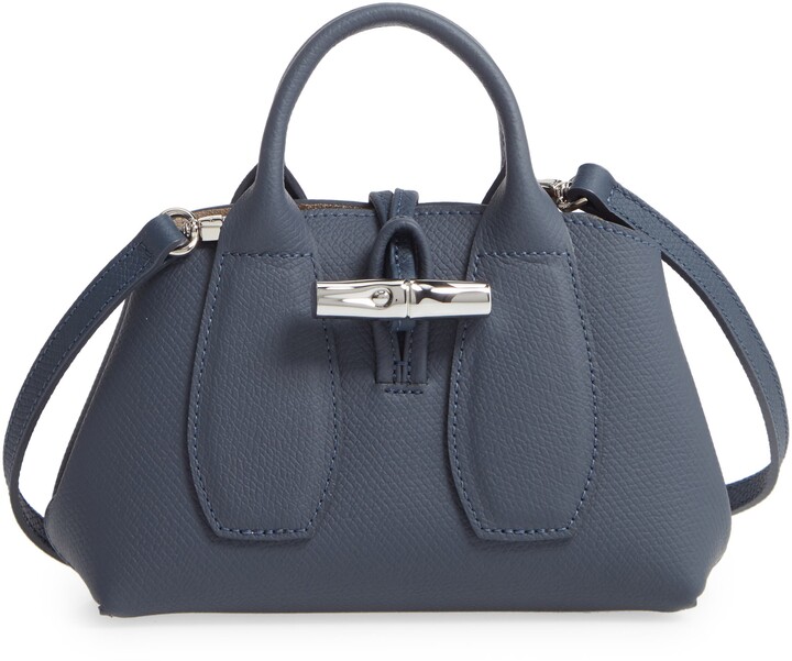 Longchamp Extra Small Roseau Leather Tote - ShopStyle Shoulder Bags