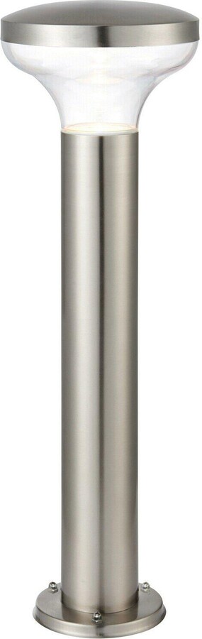 Loops Outdoor Post Bollard Light Marine Steel 0.5m LED Garden Driveway ...