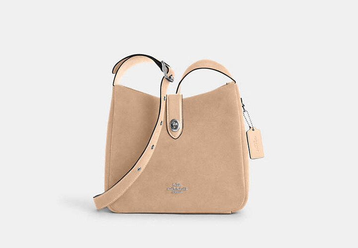 Coach Outlet Hadley Convertible Crossbody Bag In Suede - ShopStyle