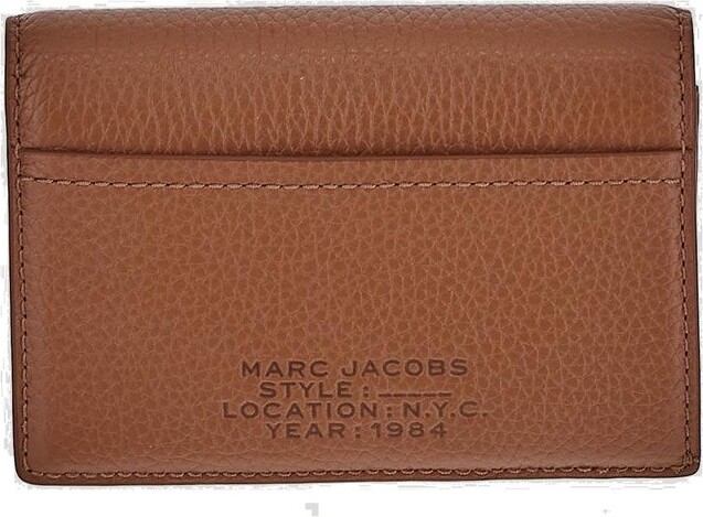 Marc Jacobs Logo Embossed Small Bifold Wallet - ShopStyle