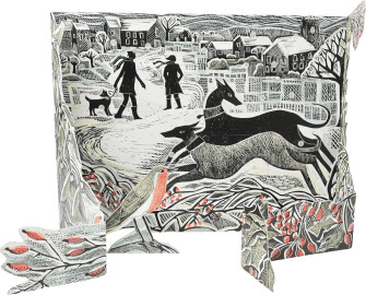 Art Angels Whippet Wonderland Advent Calendar by Angela Harding - ShopStyle