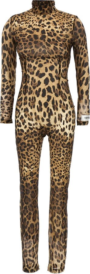 Dolce & Gabbana Leopard Print Bodysuit - ShopStyle