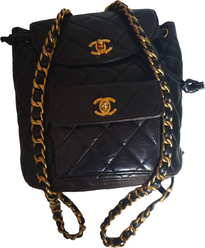 Chanel Duma leather backpack - ShopStyle