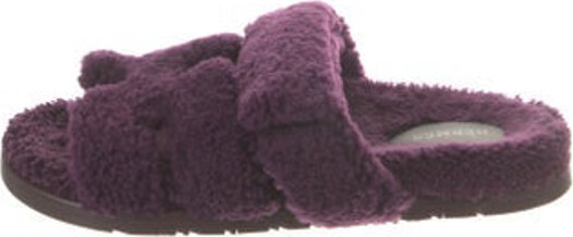 Hermes Shearling Slides - ShopStyle