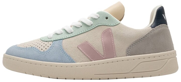 Veja V-10 Leather Sneaker - ShopStyle
