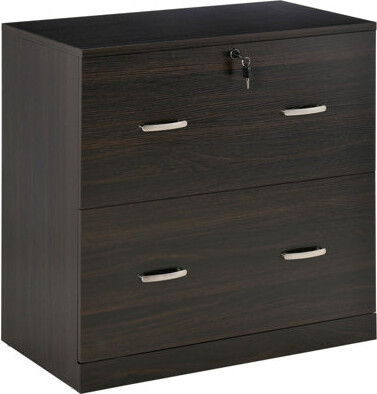 ARTISAN CABINETRY & STONE LLC Vinsetto 2-Drawer File Cabinet with Lock ...