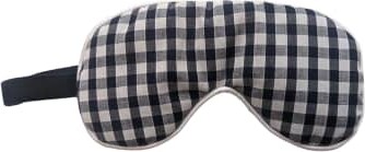 Catherine Colebrook Gingham Eye Mask - ShopStyle