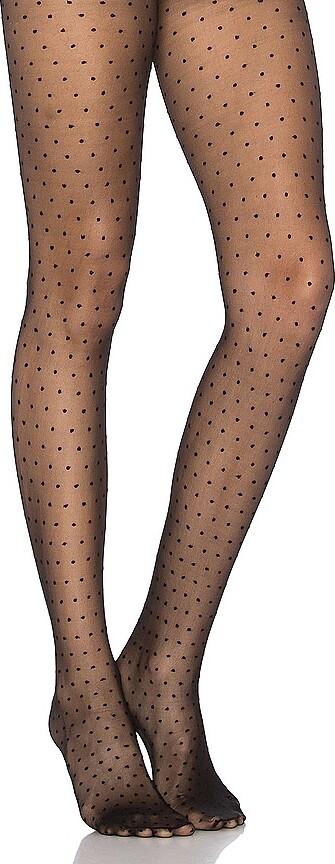 Commando Chic Dot Sheer Tight - ShopStyle Lingerie