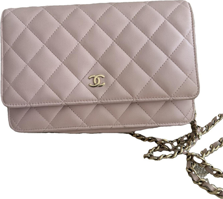 Chanel Wallet On Chain Timeless/Classique leather crossbody bag - ShopStyle