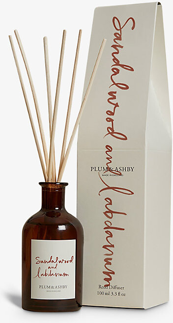 Plum and Ashby Sandalwood & Labdanum Reed Diffuser 100ml - ShopStyle ...
