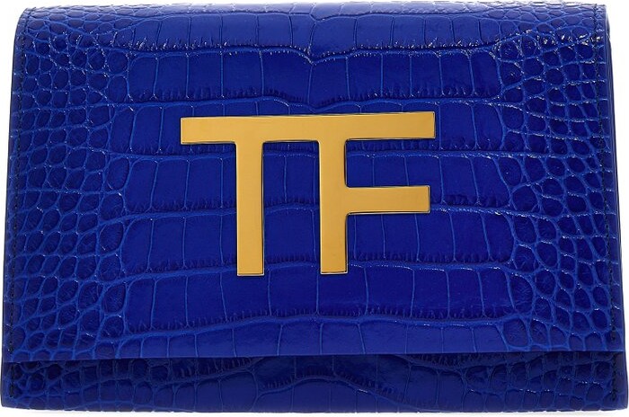 Tom Ford Logo Plaque Embossed Shoulder Bag - ShopStyle