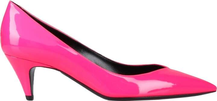 Saint Laurent Pumps Fuchsia - ShopStyle
