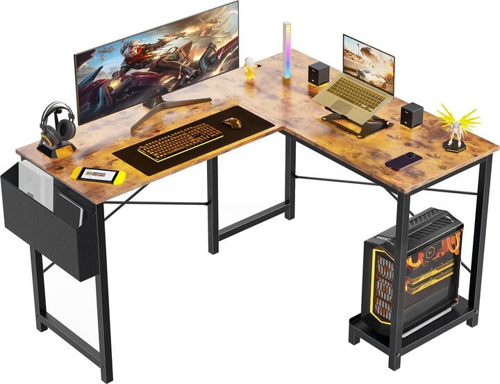 Sweetcrispy L Shaped Gaming Desk - ShopStyle
