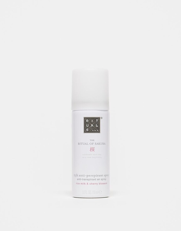 RITUALS The Ritual of Sakura Rice Milk & Cherry Blossom Mini Anti-Perspirant Spray 50ml ...