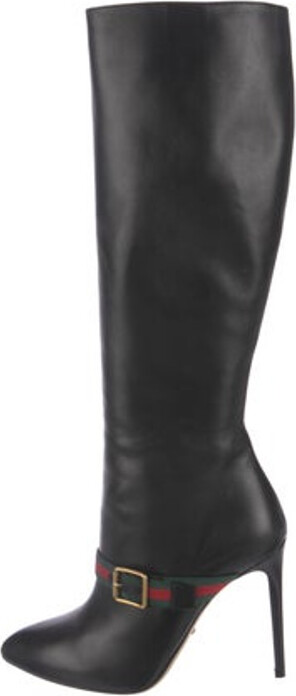 Gucci Knee High Boots - ShopStyle