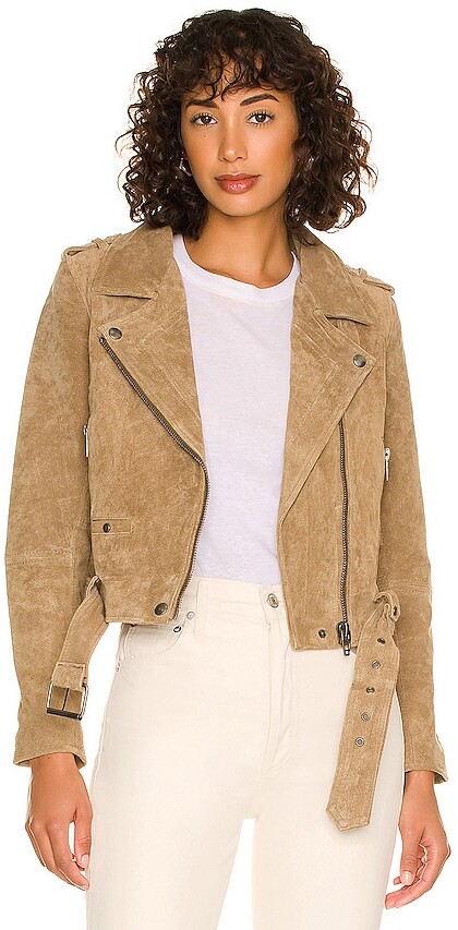 Blank NYC Suede Moto Jacket - ShopStyle