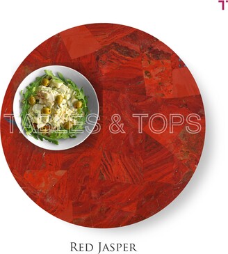 Etsy Red Jasper Stone Table Top Counter-Top, Living Room Tabletop, Feng ...