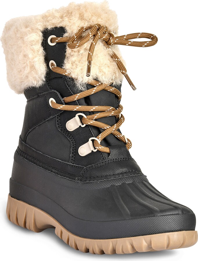 STORM BY COUGAR Camden Fur Waterproof Lug Boot - ShopStyle