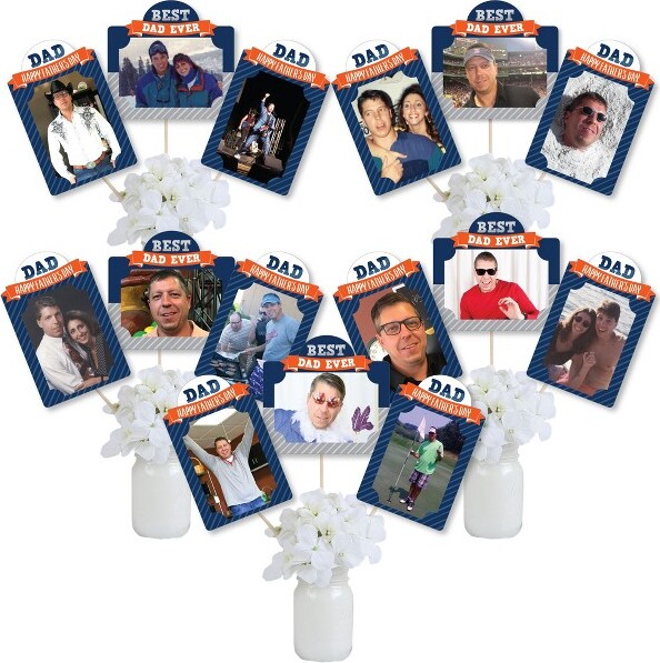 Big Dot of Happiness Happy Father's Day - We Love Dad Party Picture ...