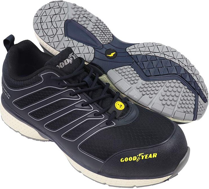 Goodyear Mens Metal Free Water Resistant Safety Shoe Lightweight ...