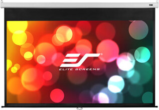 Elite Screens Manual SRM Pro Series 16:9 white case Manual Wall/Ceiling ...