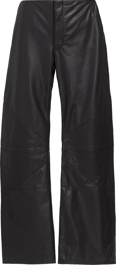 EB Denim Hollywood Frederic Leather Pants - ShopStyle