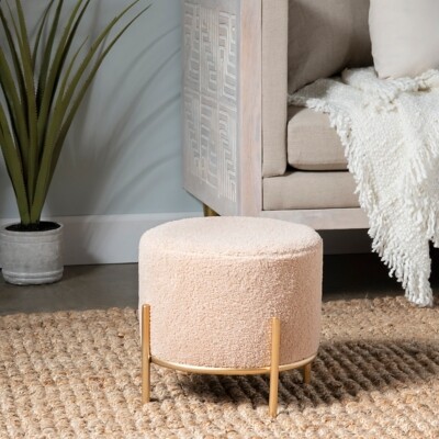 Evolution Zanella Sherpa Stool - ShopStyle