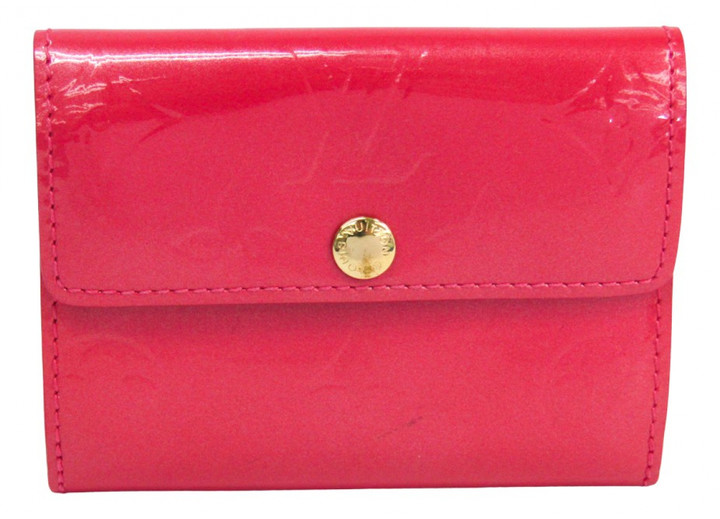 Louis Vuitton Red Patent leather Wallets - ShopStyle