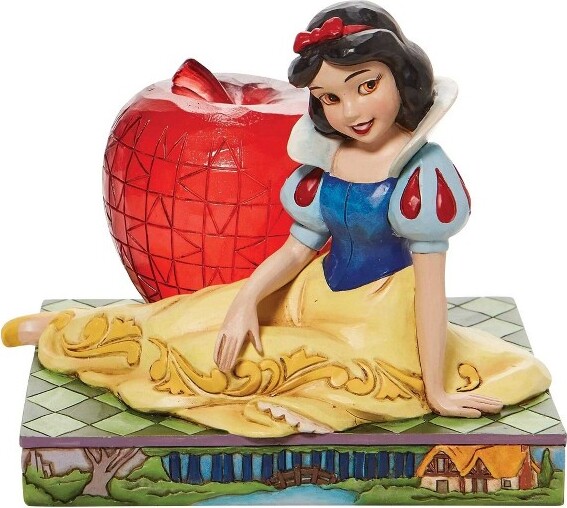 Jim Shore 4.75 In A Tempting Offer Snow White Apple Figurines - ShopStyle
