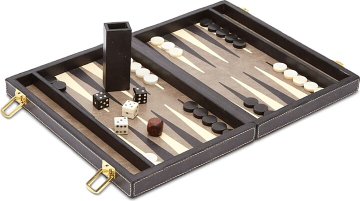 Unisex Pigeon & Poodle Grantham Leather Backgammon Game Set - ShopStyle
