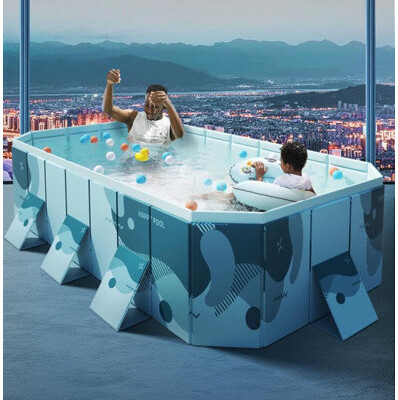 Utibia 6 Ft H X 23Ft L X 21 Ft W Pvc Inflatable Pool - ShopStyle