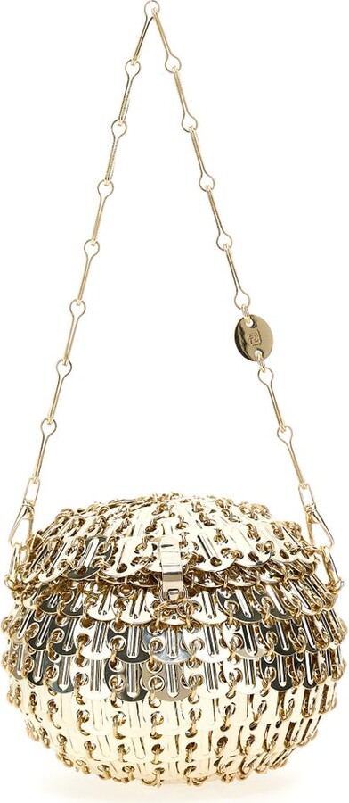 Paco Rabanne 1969 Ball Chainmail Disc Detailed Clutch Bag - ShopStyle