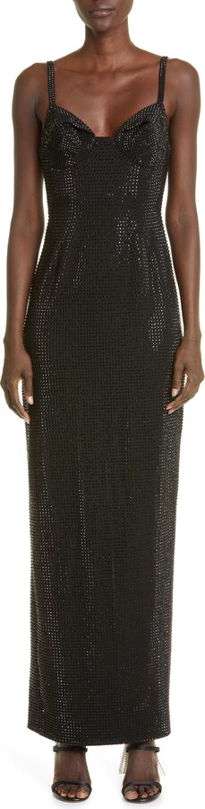 Area Crystal Embellished Gown - ShopStyle Evening Dresses