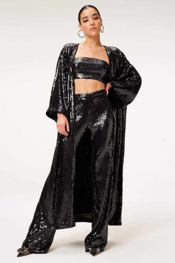 GA-CLEAR Sequin Robe - ShopStyle Casual Jackets