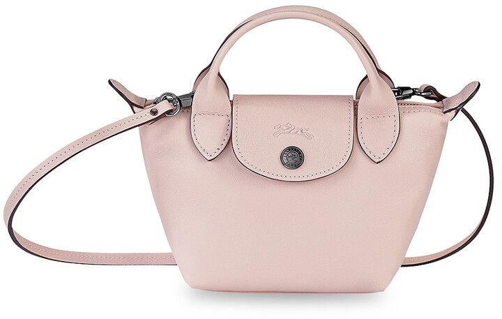 Longchamp Le Pliage Cuir Small Crossbody - ShopStyle Shoulder Bags