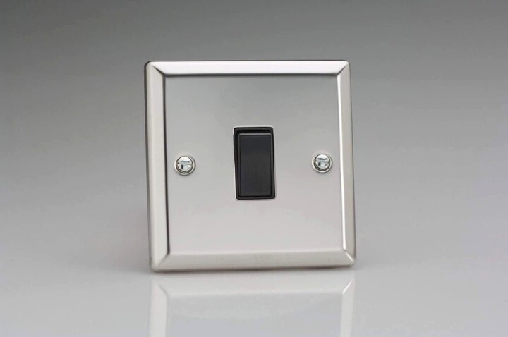 Varilight XC7B Rocker Switches 1-Gang Black Mirror Chrome - ShopStyle ...