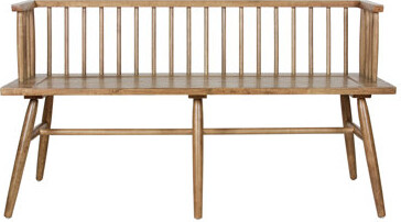 Joss & Main Ethos Solid Wood Spindle Bench - ShopStyle