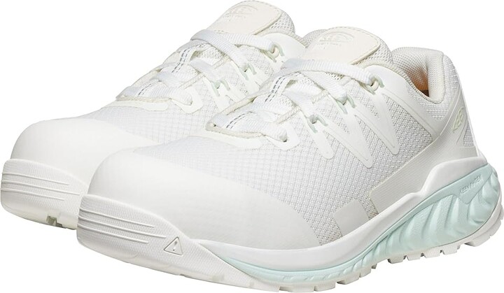 Keen Dillon Comp Toe Women's Shoes Star White/Clearly Aqua : 8.5 D ...