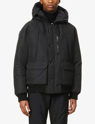 Ralph Lauren Rlx Hooded shell-down bomber jacket - ShopStyle Outerwear