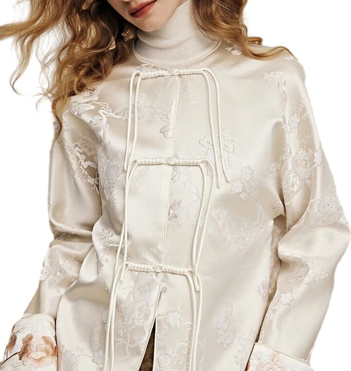 Sparctwer Ladies Chinese jacquard Jacket - Ladies silk Jacquard Jacket ...