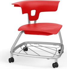 KI Furniture Ruckus Classroom Chair with Casters - ShopStyle Armchairs ...