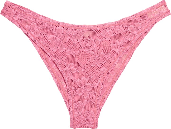 Fleur Du Mal Le Stretch Lace Cheeky - ShopStyle Panties