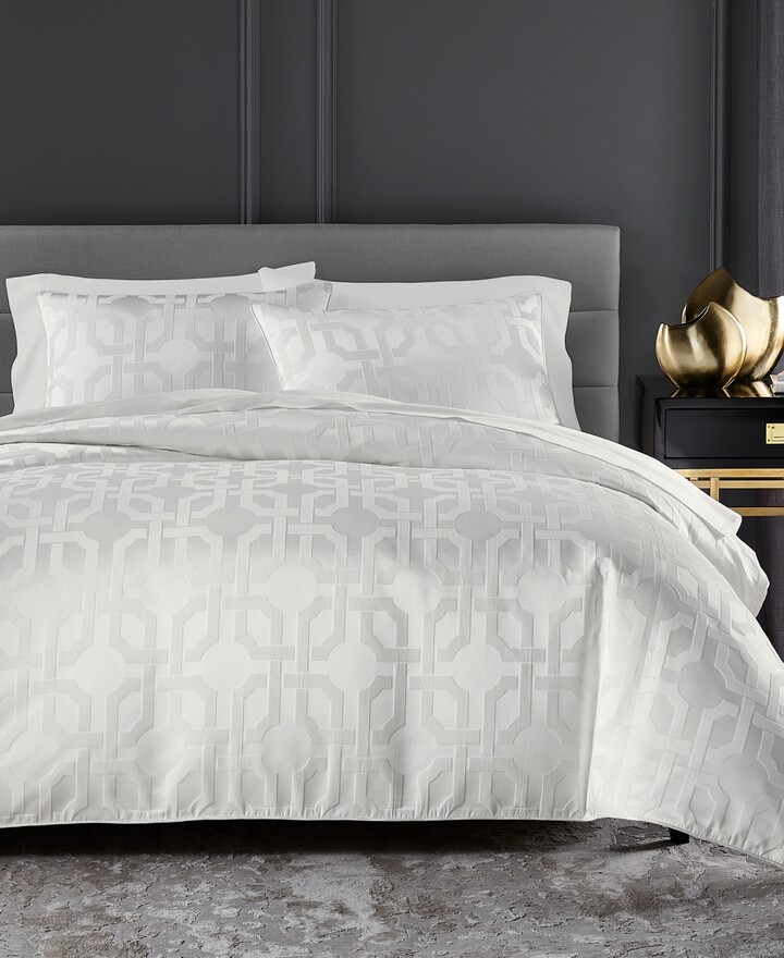 Hotel Collection Interlace Comforter Set, King, Exclusively at Macy's ...