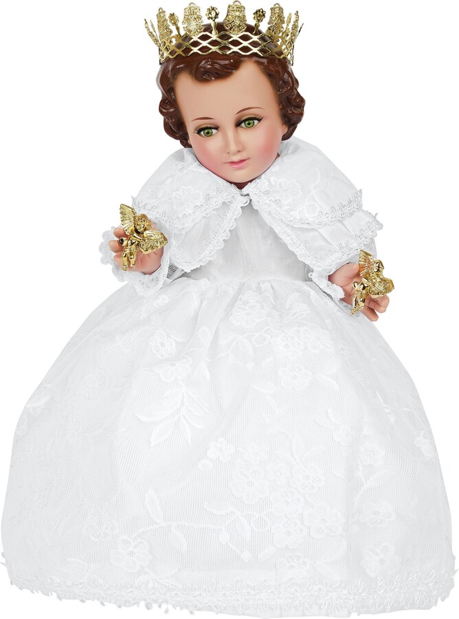 Etsy Nino Dios Outfit Ropon Blanco De Gala La Sagrada Familia Baby ...